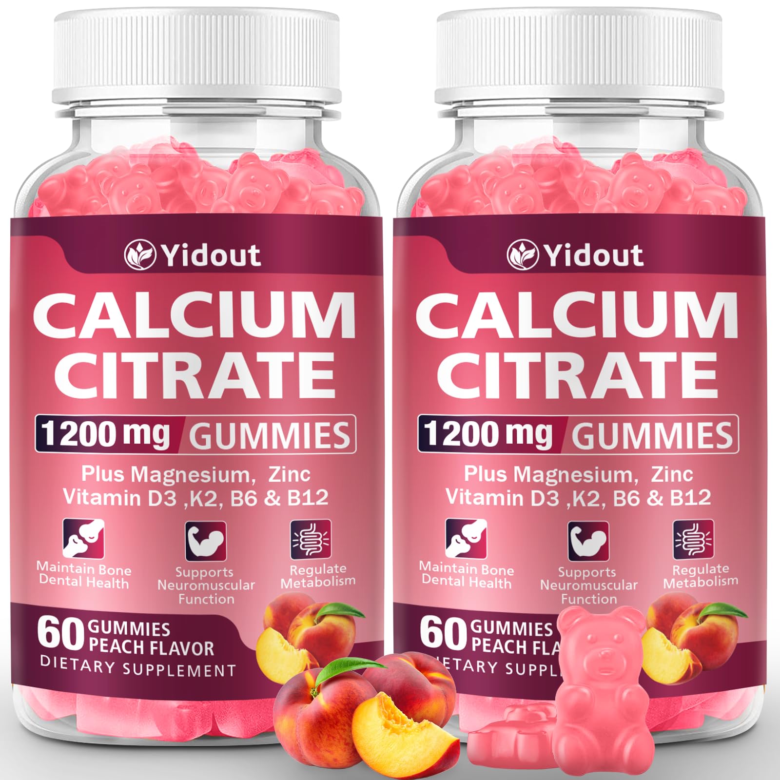 calcium citrate gummies for strong bones