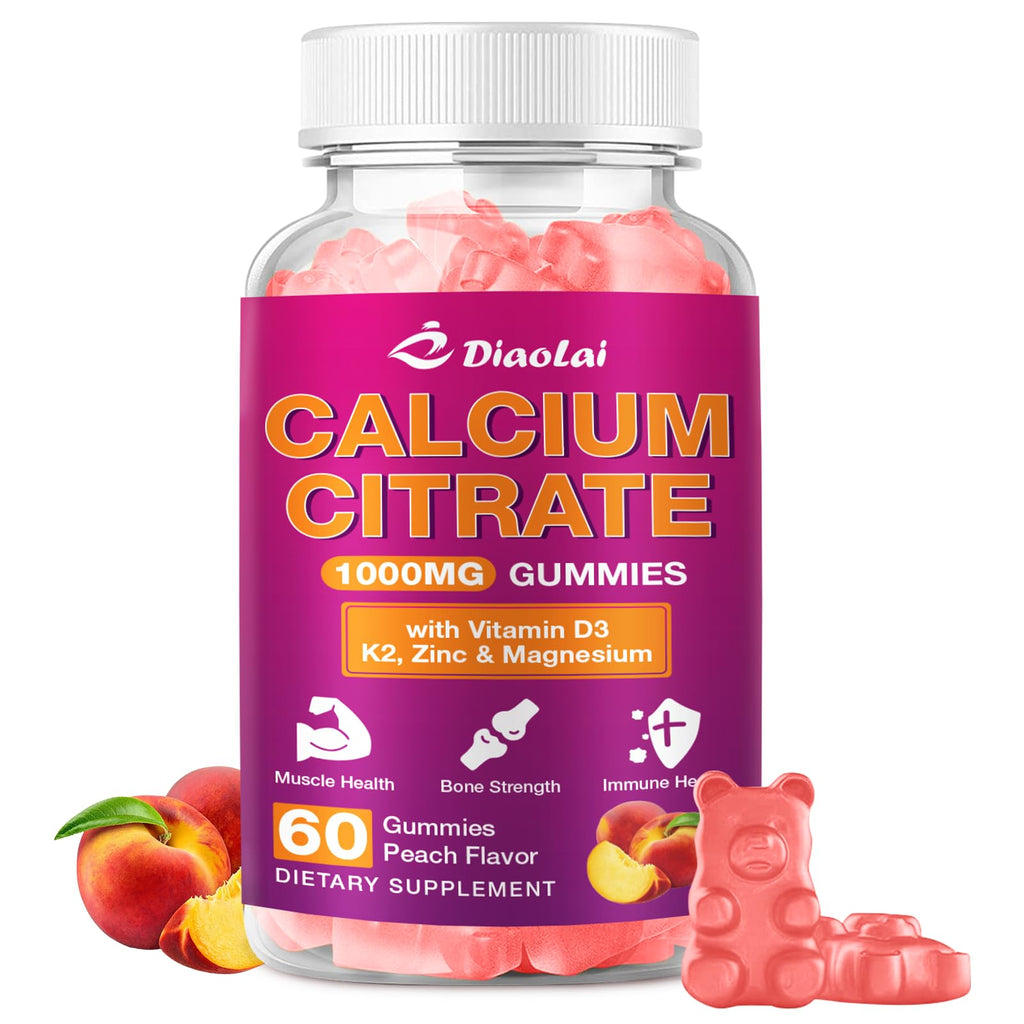 calcium citrate gummies for strong bones