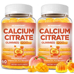 Calcium citrate gummies for strong bones