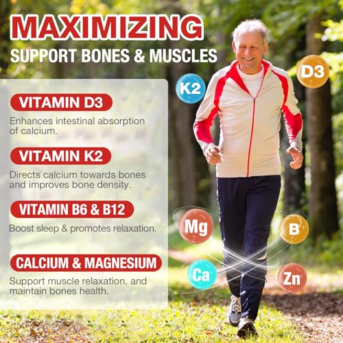 Calcium citrate gummies in convenient six-pack