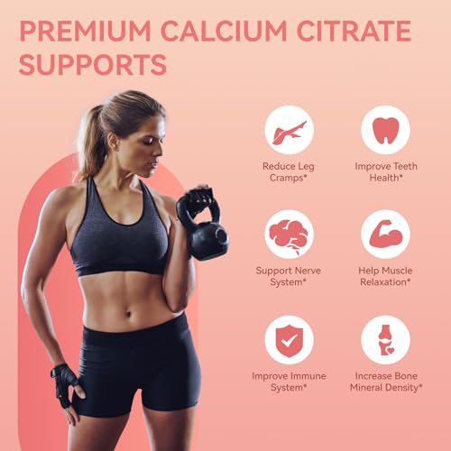 calcium citrate gummies support bone density