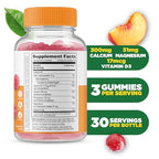 Calcium citrate gummies with vitamin D benefits