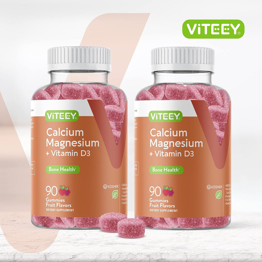 Calcium citrate gummies with vitamin D3
