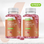 Calcium citrate gummies with vitamin D3