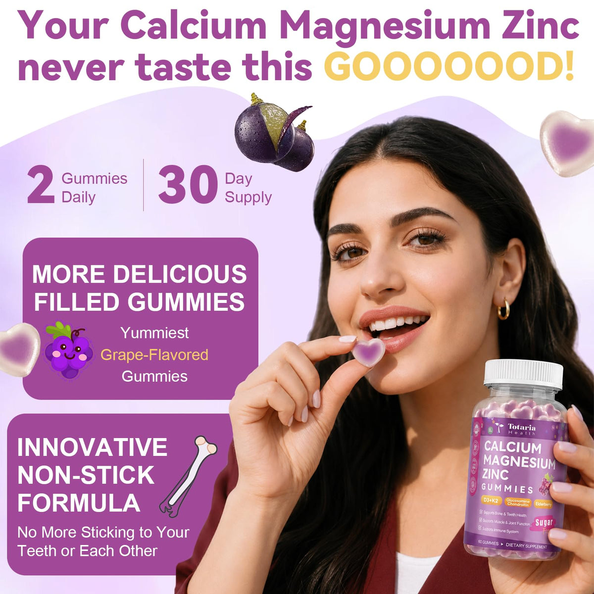 calcium citrate gummies with zinc