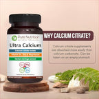 Calcium citrate malate for bone health