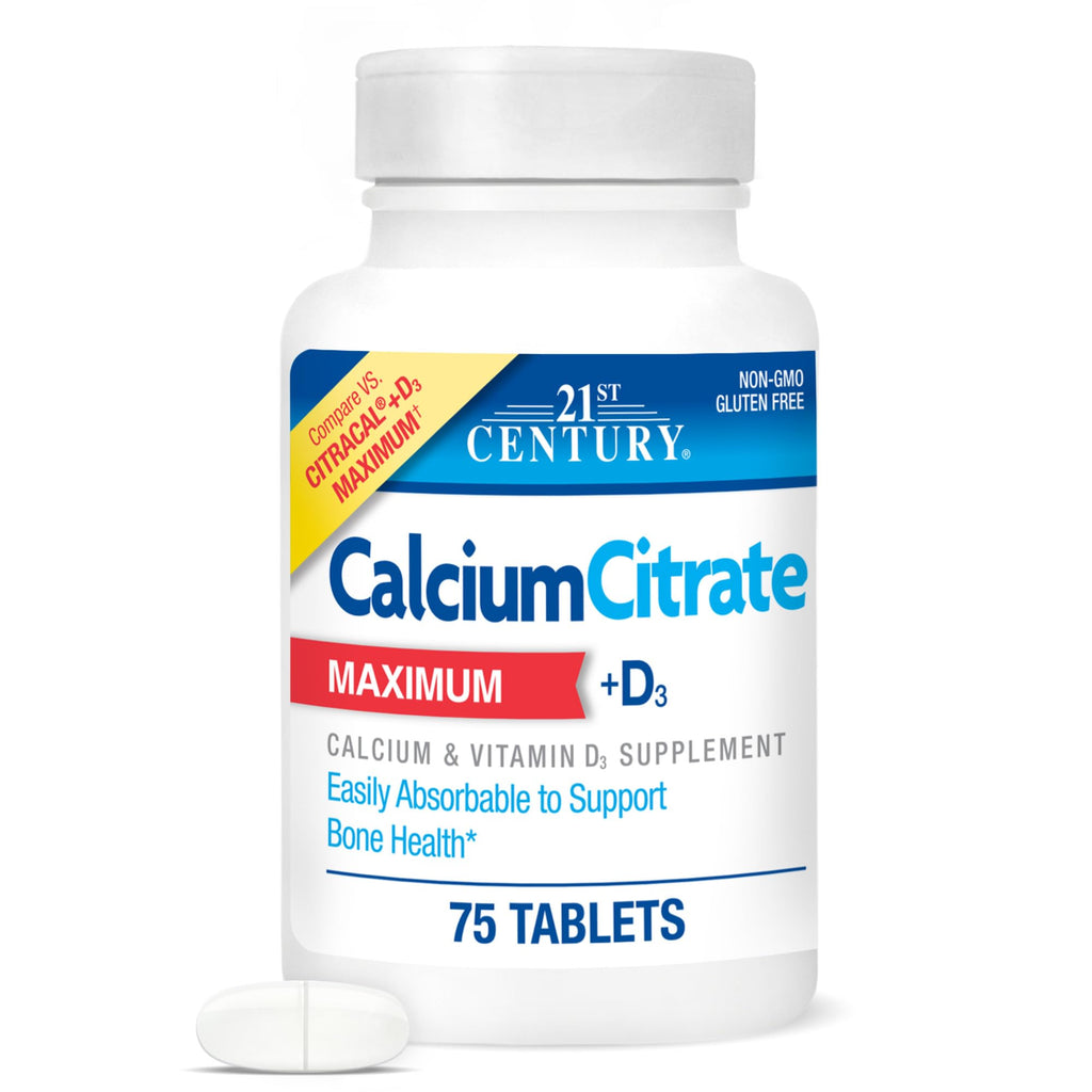 Calcium citrate plus D caplets