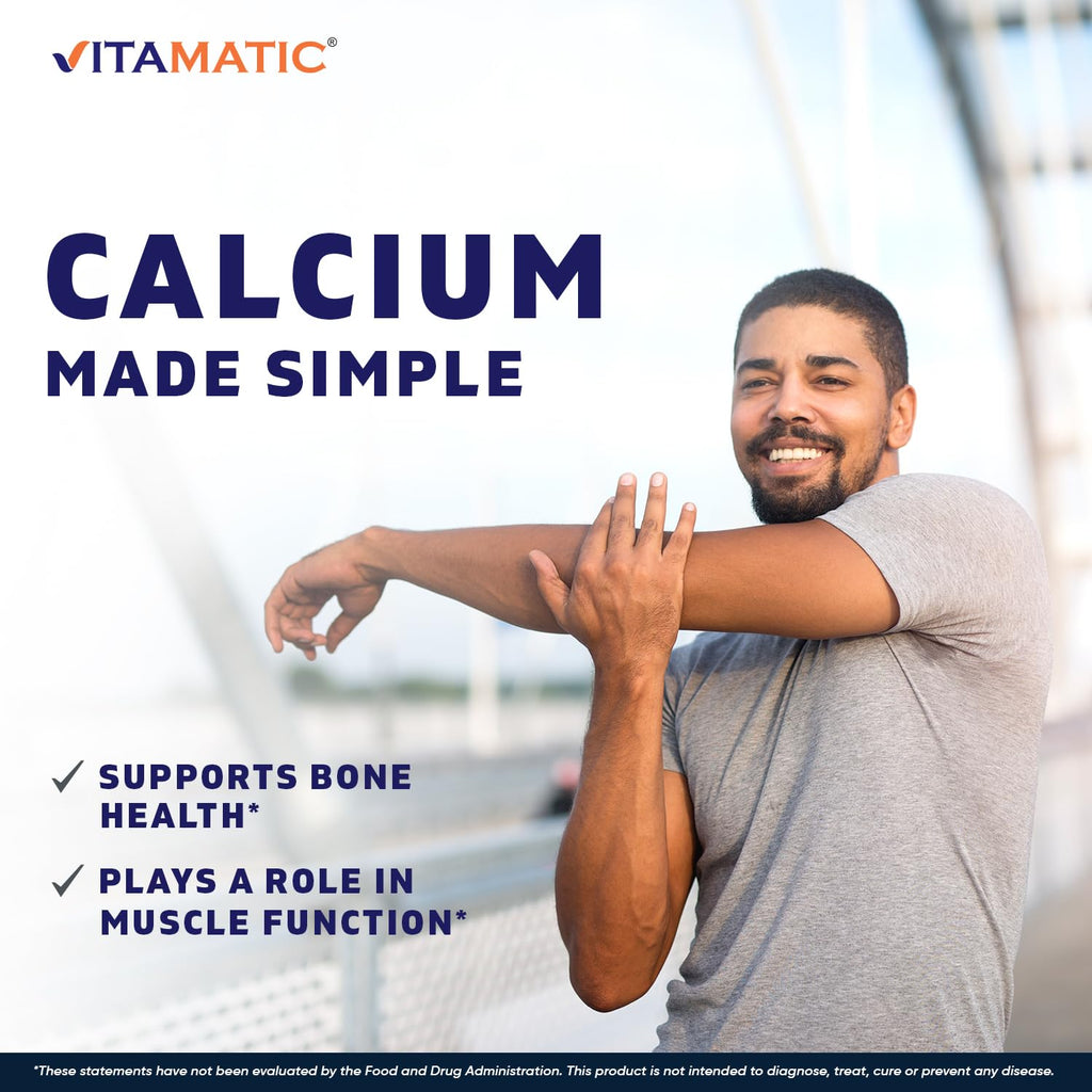 Calcium citrate powder for muscle health