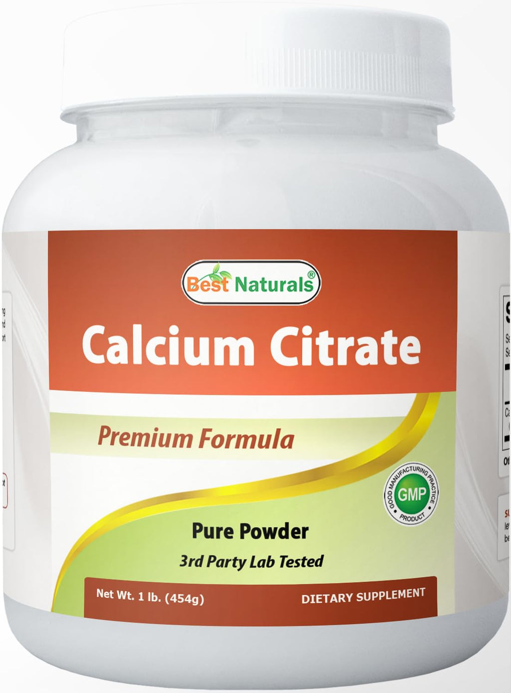 calcium citrate powder for strong bones