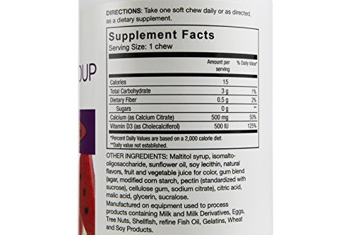 calcium citrate soft chews for metabolism