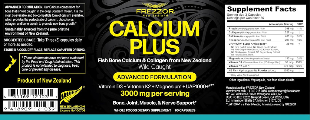 Calcium citrate supplement for strong bones