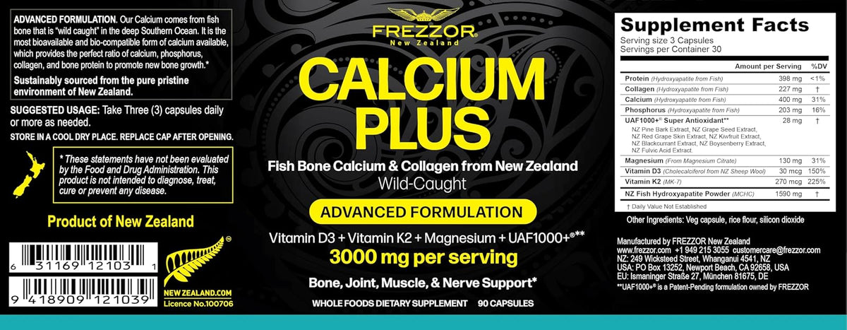 Calcium citrate supplement for strong bones