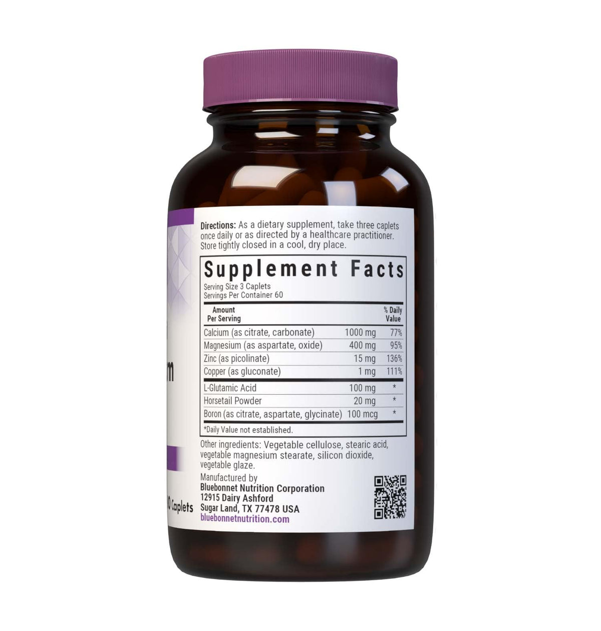 Calcium citrate supplement for strong bones