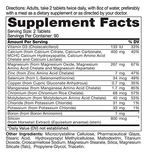 calcium citrate supplement for strong bones