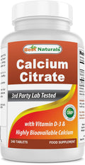 calcium citrate supplement with vitamin D3