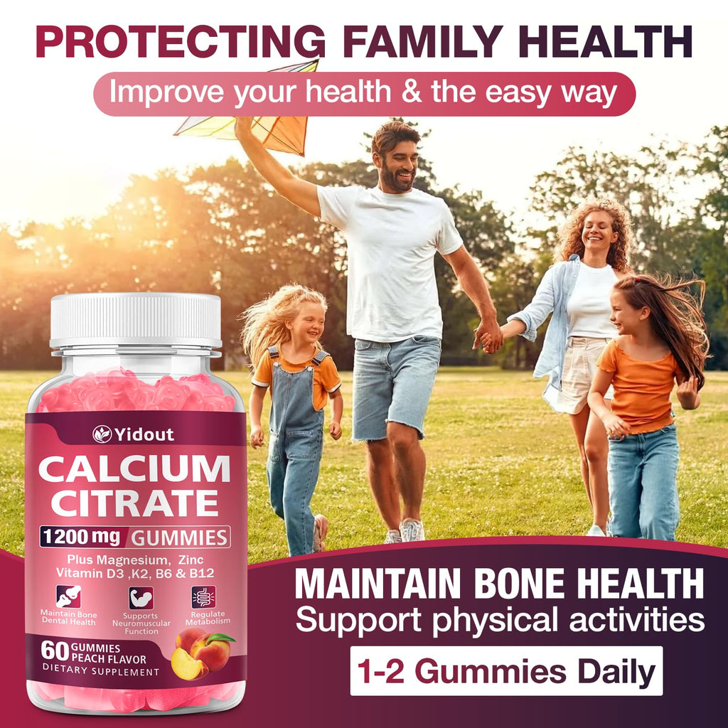 Calcium citrate supplements for better absorption
