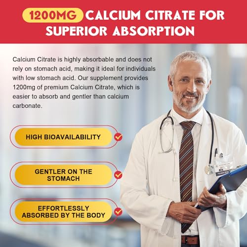 calcium citrate supplements for overall wellness