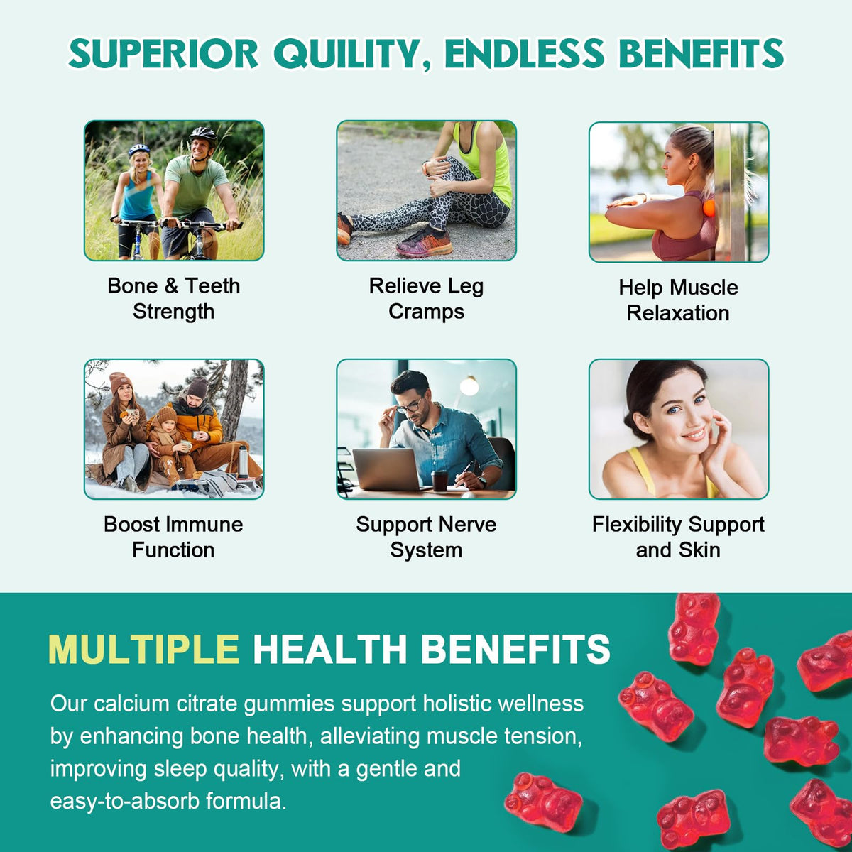calcium citrate support for healthy teeth