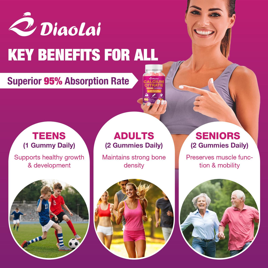calcium citrate support for healthy teeth