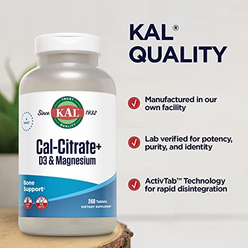Calcium citrate tablets for better absorption