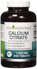 calcium citrate tablets for bone health