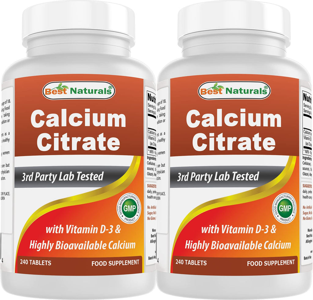 calcium citrate tablets for bone health
