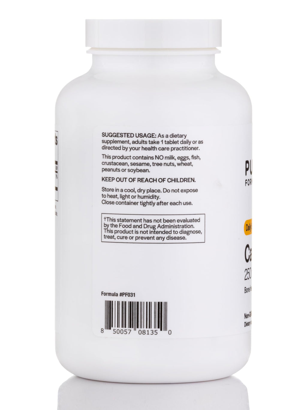 Calcium citrate tablets for vitality
