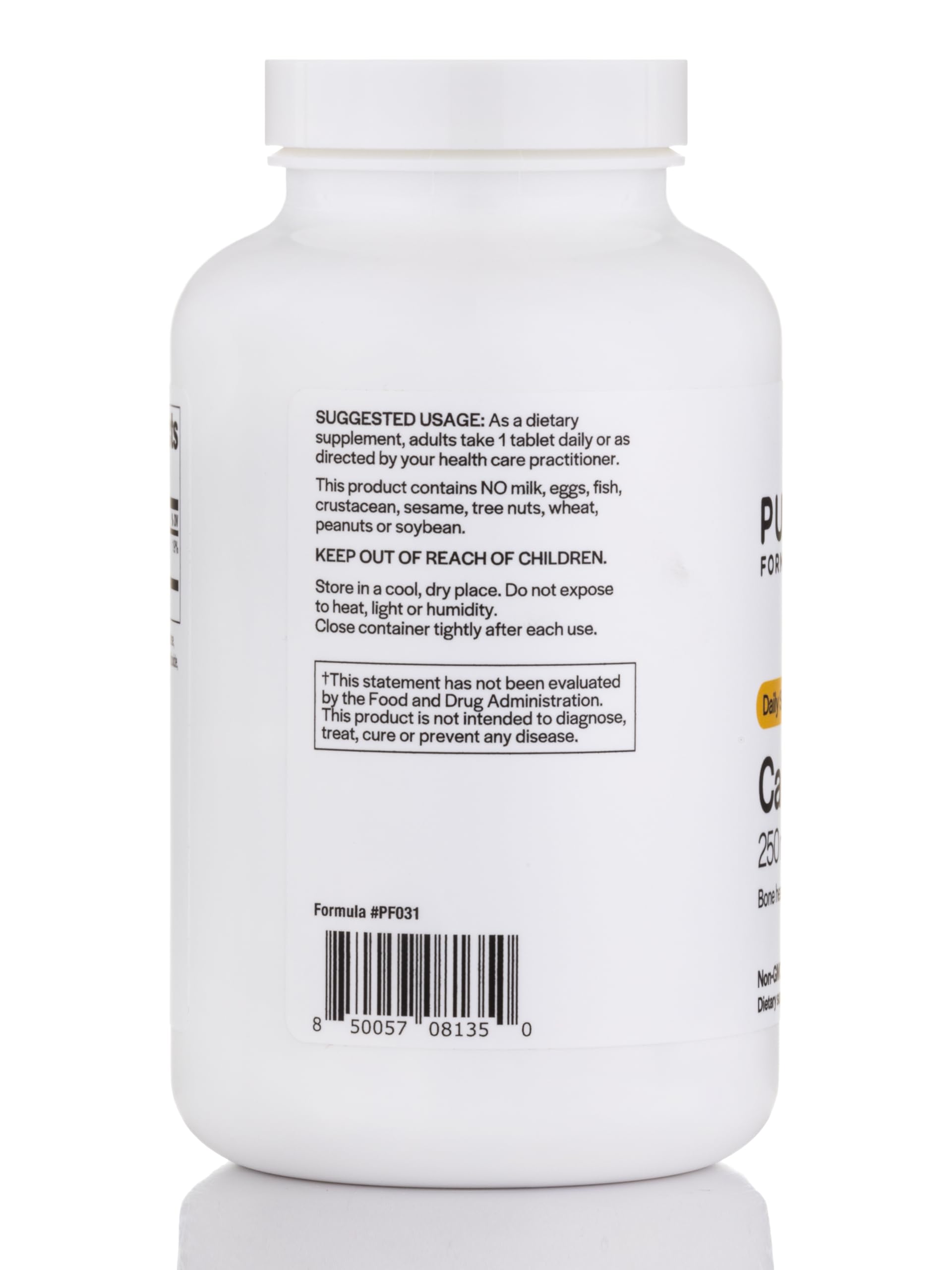 Calcium citrate tablets for vitality