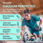Calcium citrate with added vitamin benefits