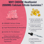 Calcium citrate with added vitamin benefits