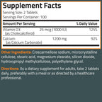 Calcium citrate with added Vitamin D benefits