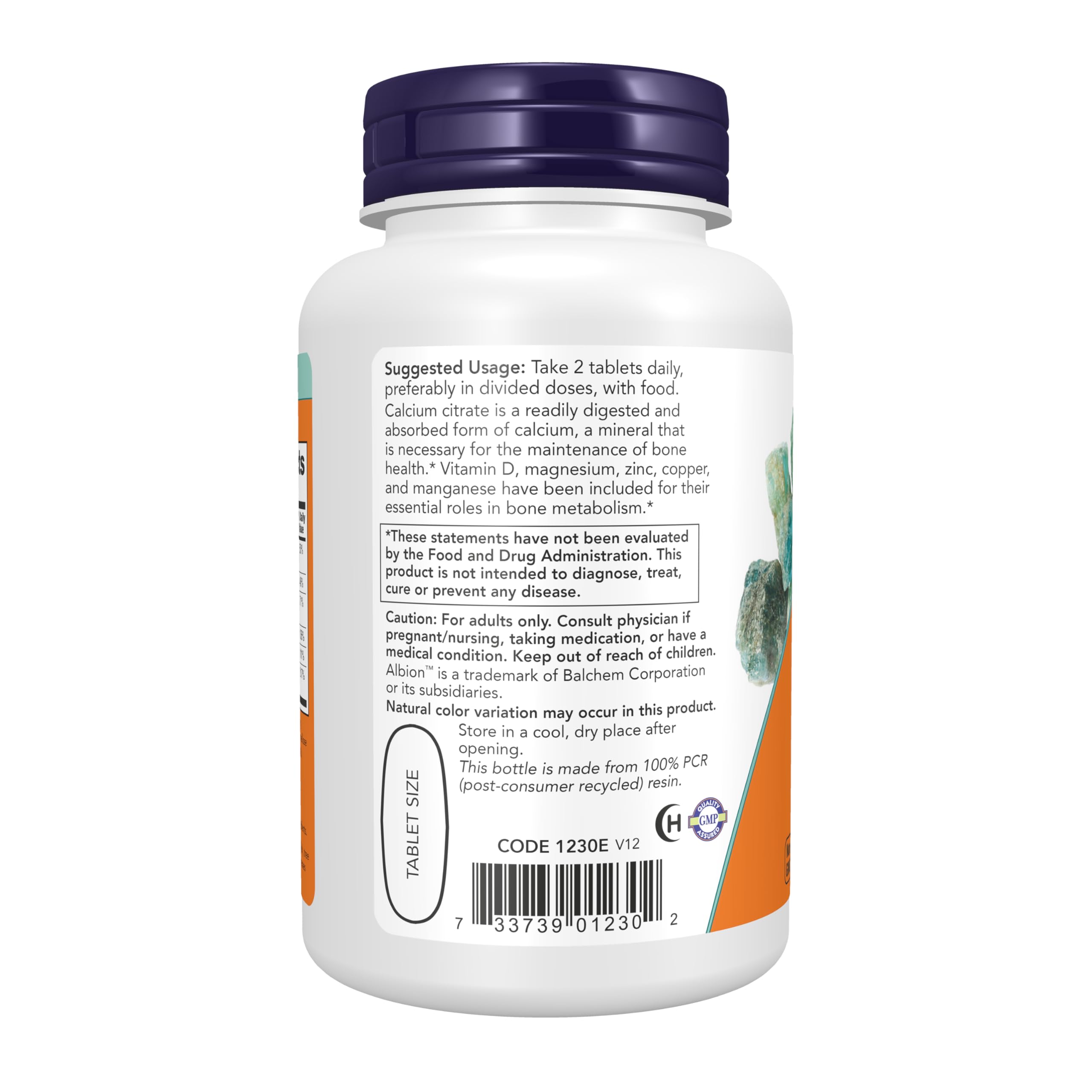 calcium citrate with copper benefits