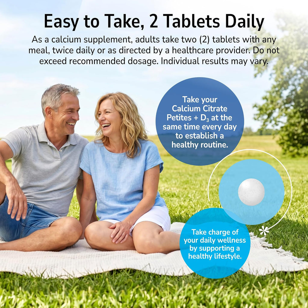 calcium citrate with D3 for energy boost