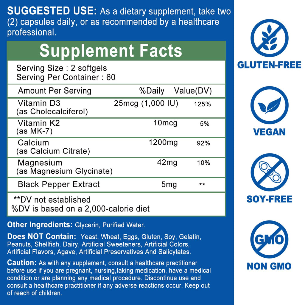 calcium citrate with essential vitamins