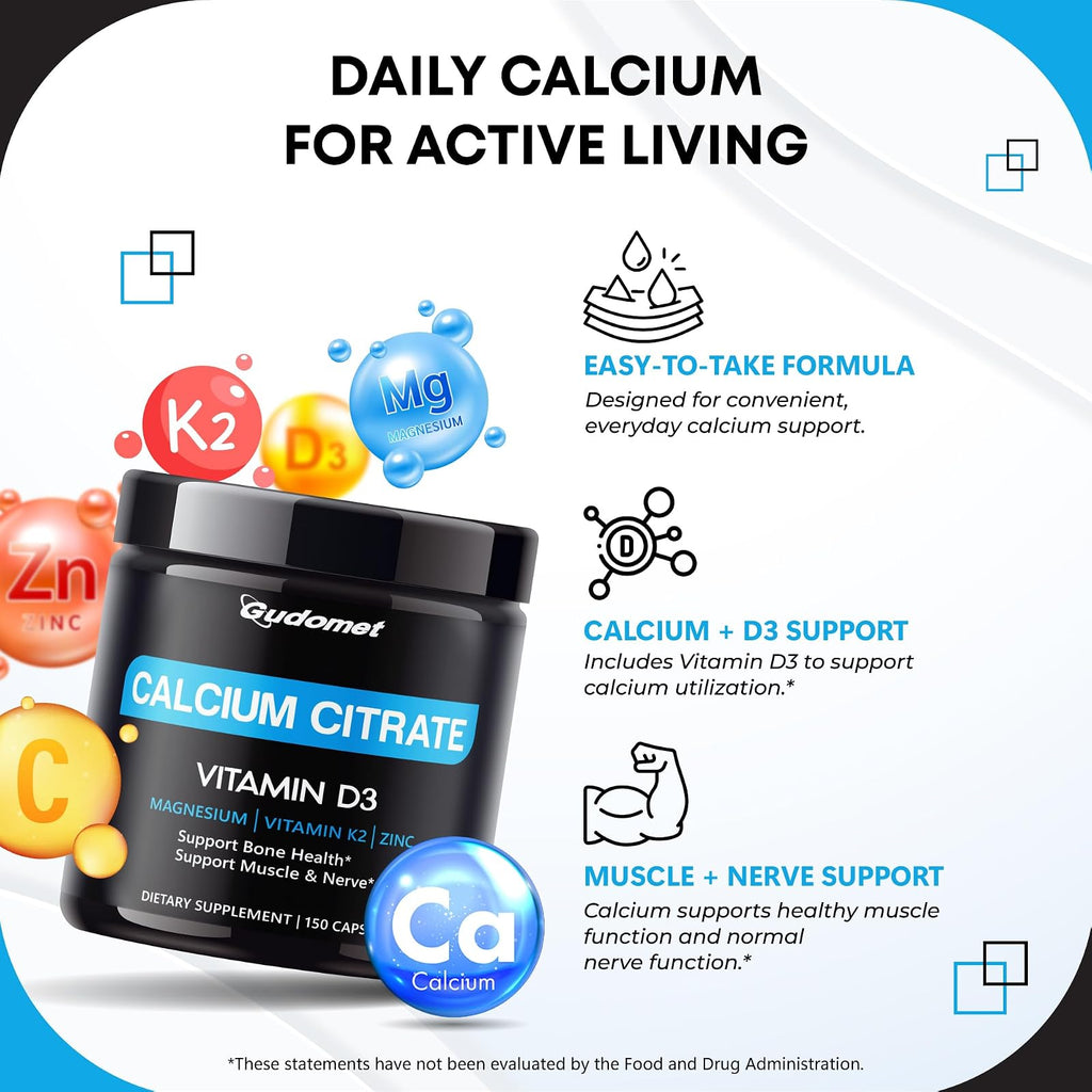 calcium citrate with K2 for absorption