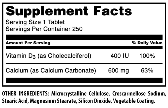 Calcium citrate with vitamin D3 benefits