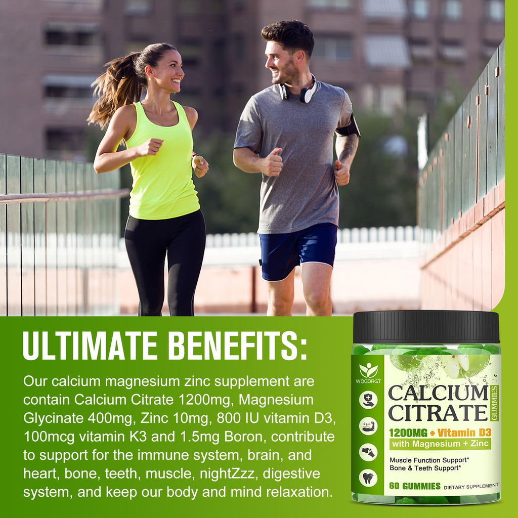 calcium citrate with Vitamin D3 benefits