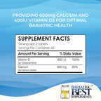 Calcium citrate with vitamin D3 for stronger bones