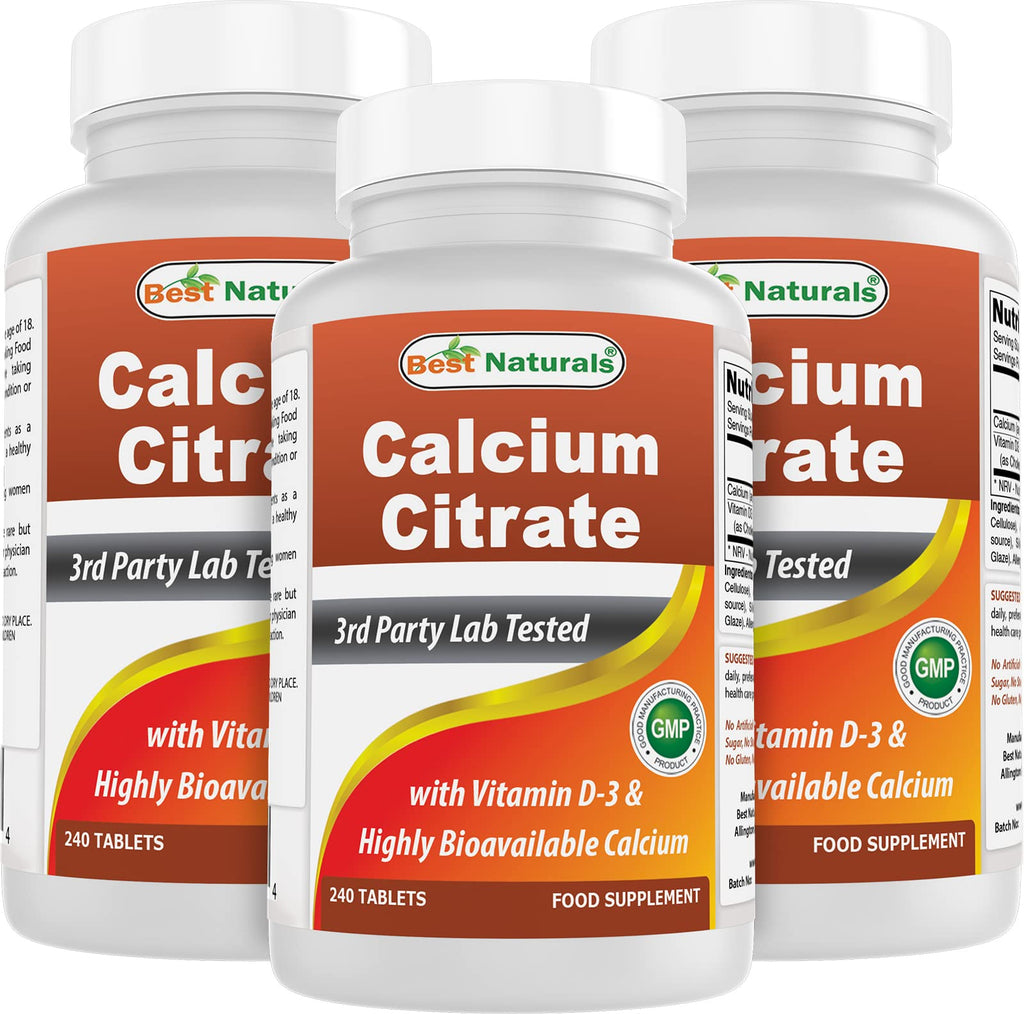 calcium citrate with vitamin D3 tablets