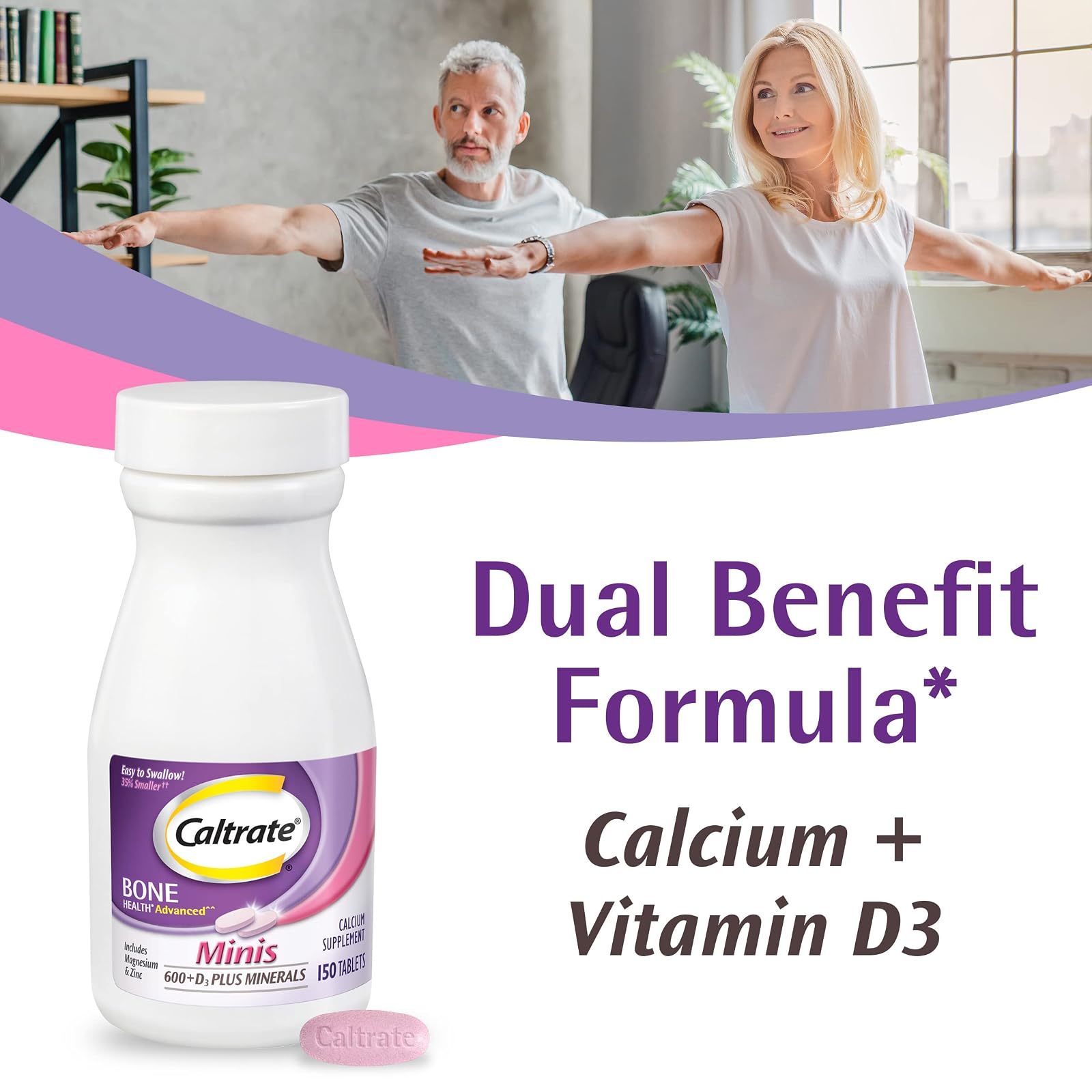 Calcium citrate with vitamin D3