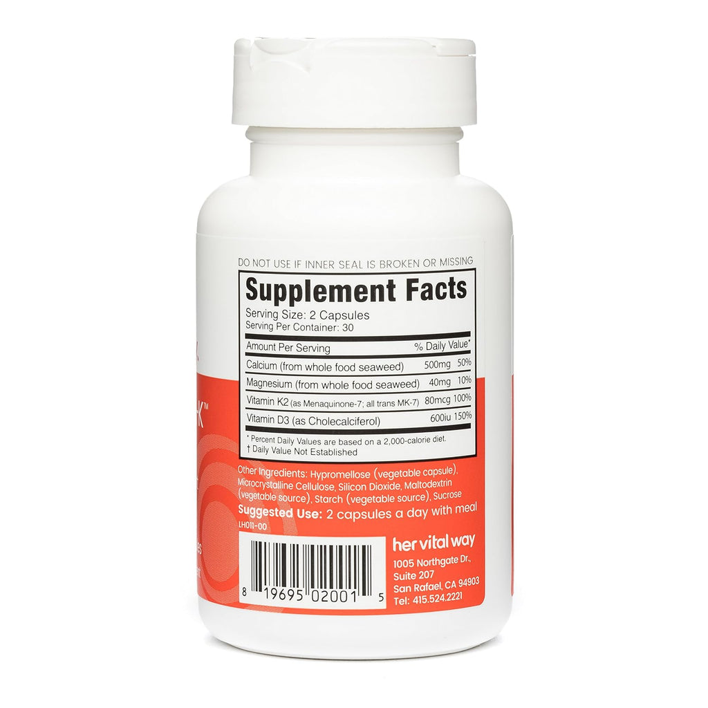 calcium citrate with vitamin K2 and D3