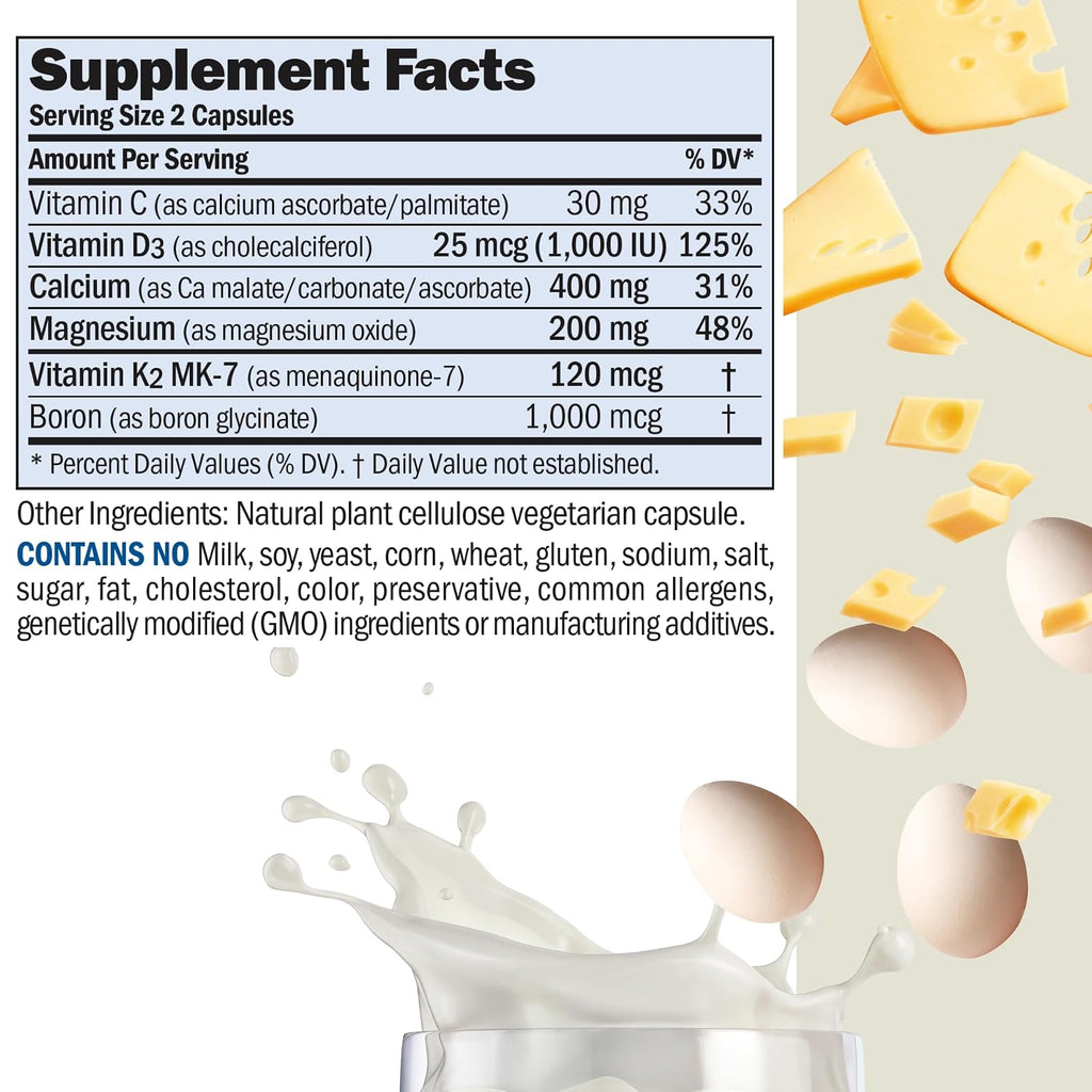 calcium citrate with vitamin K2 MK7