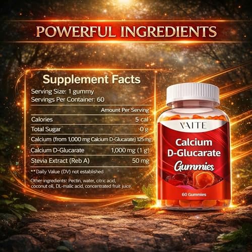 Calcium D-Glucarate chewables for detox