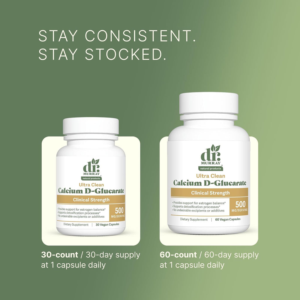 Calcium D-Glucarate for daily wellness