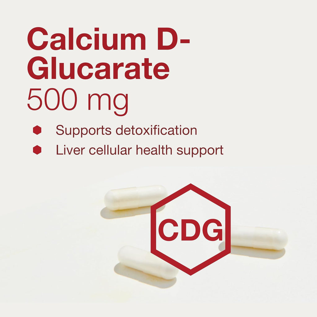 Calcium D-Glucarate for detoxification