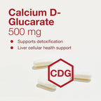 Calcium D-Glucarate for detoxification
