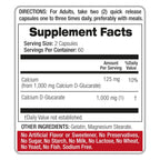 Calcium D-Glucarate for hormone balance