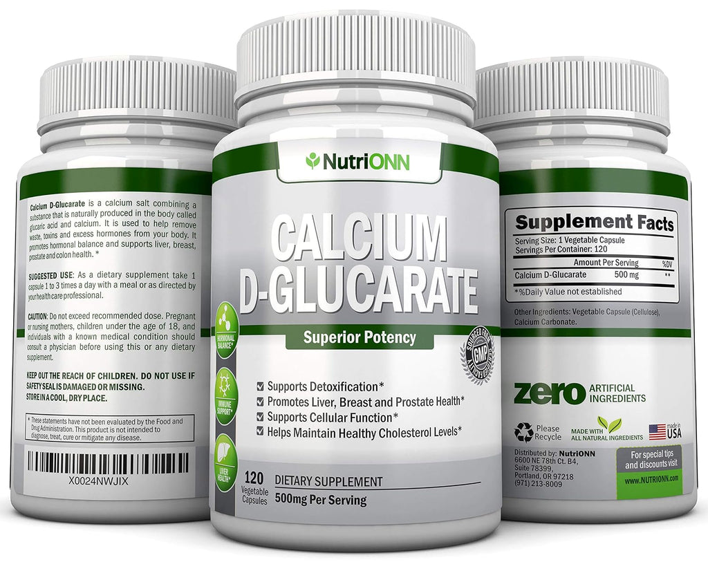 calcium D-Glucarate for hormone balance
