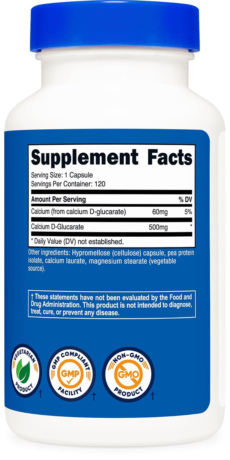 Calcium D-Glucarate for hormone balance