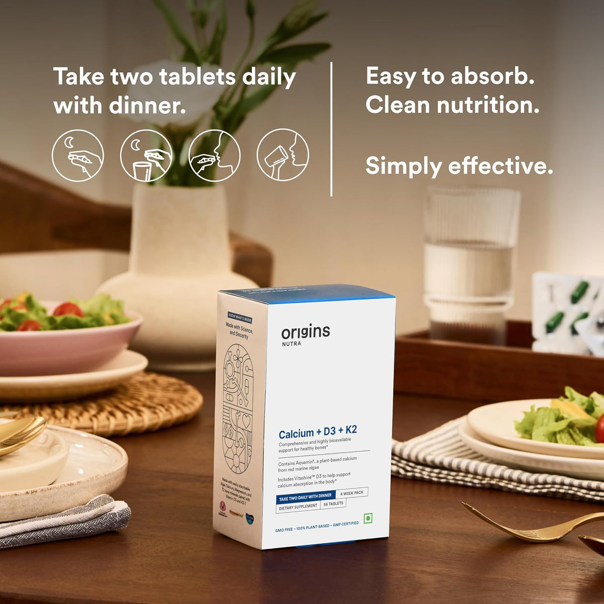 Calcium D3 K2 for immune support
